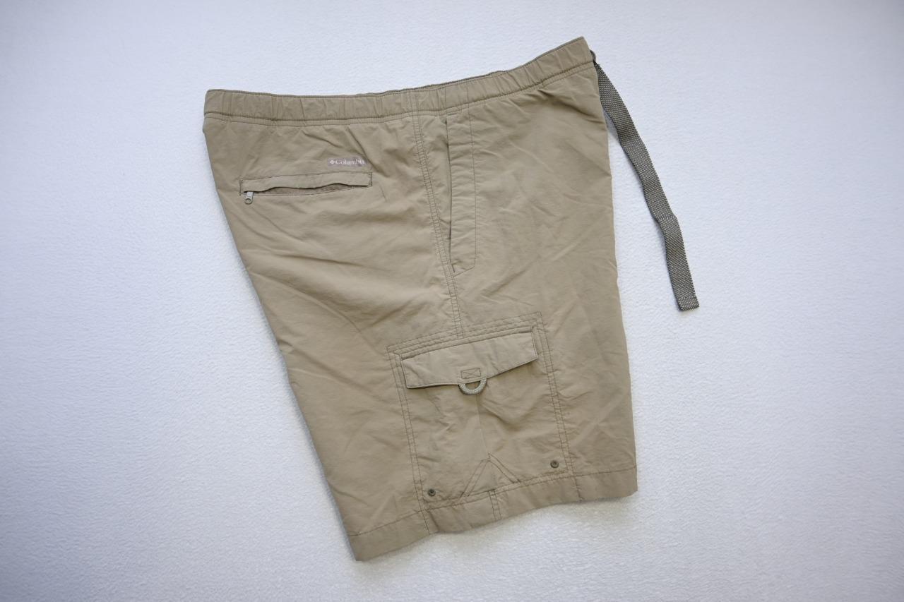 Columbia Netted Cargo Shorts Nylon Hiking Camping Bei… - Gem