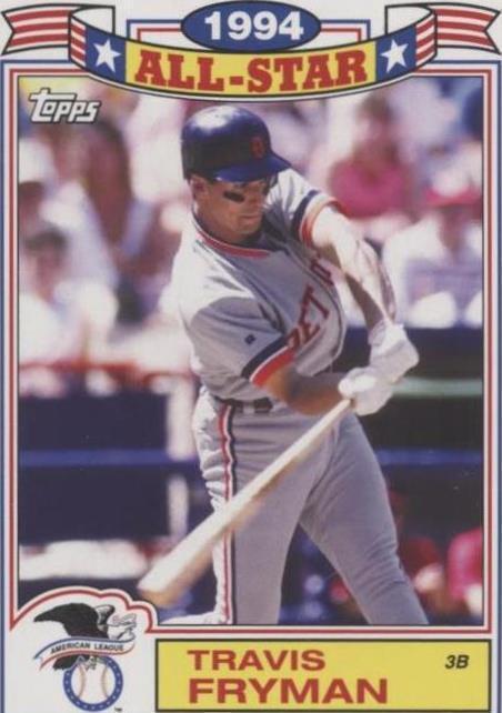 2014 Topps Archives - 1987 Topps All-Stars Travis Fryman #87-TF for ...