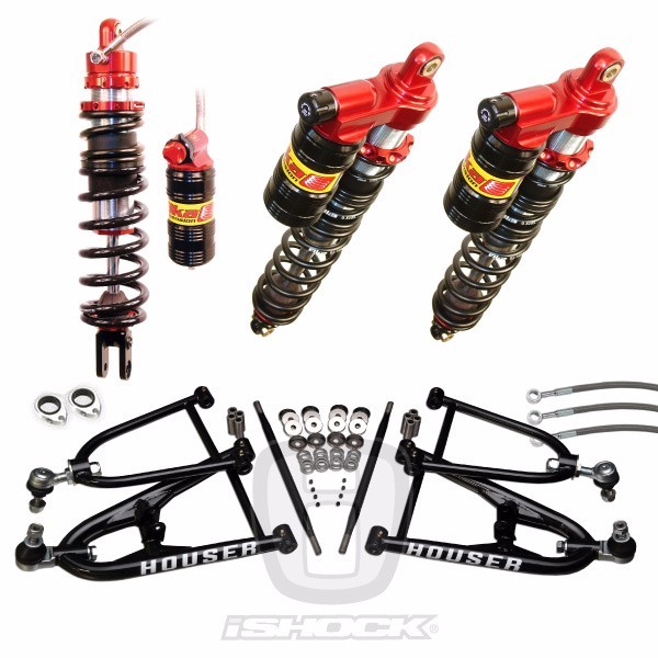 Elka LEGACY Shocks i6500 HOUSER ATV Standard A-Arms Suspension HONDA ...