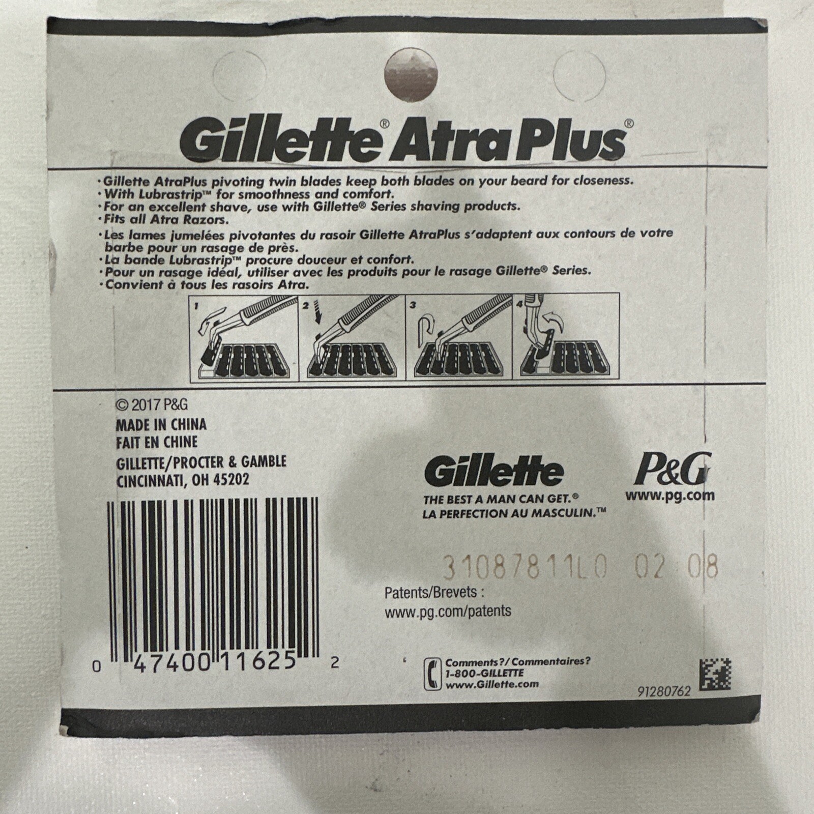 Gillette AltraPlus Razor Refill Cartridge - 10 Pack for sale online | eBay