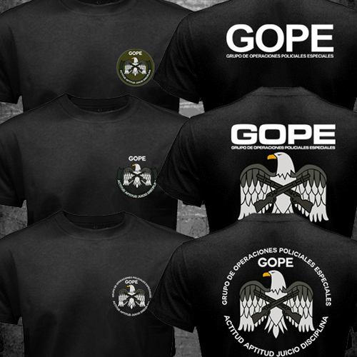 New GOPE Republic of Chile Police Special Force SWAT Military T-shirt ...