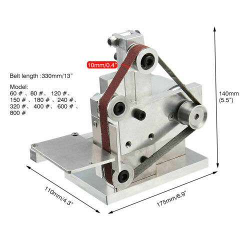 Electric Mini Belt Sander Polishing Grinder Grinding Machine DIY ...