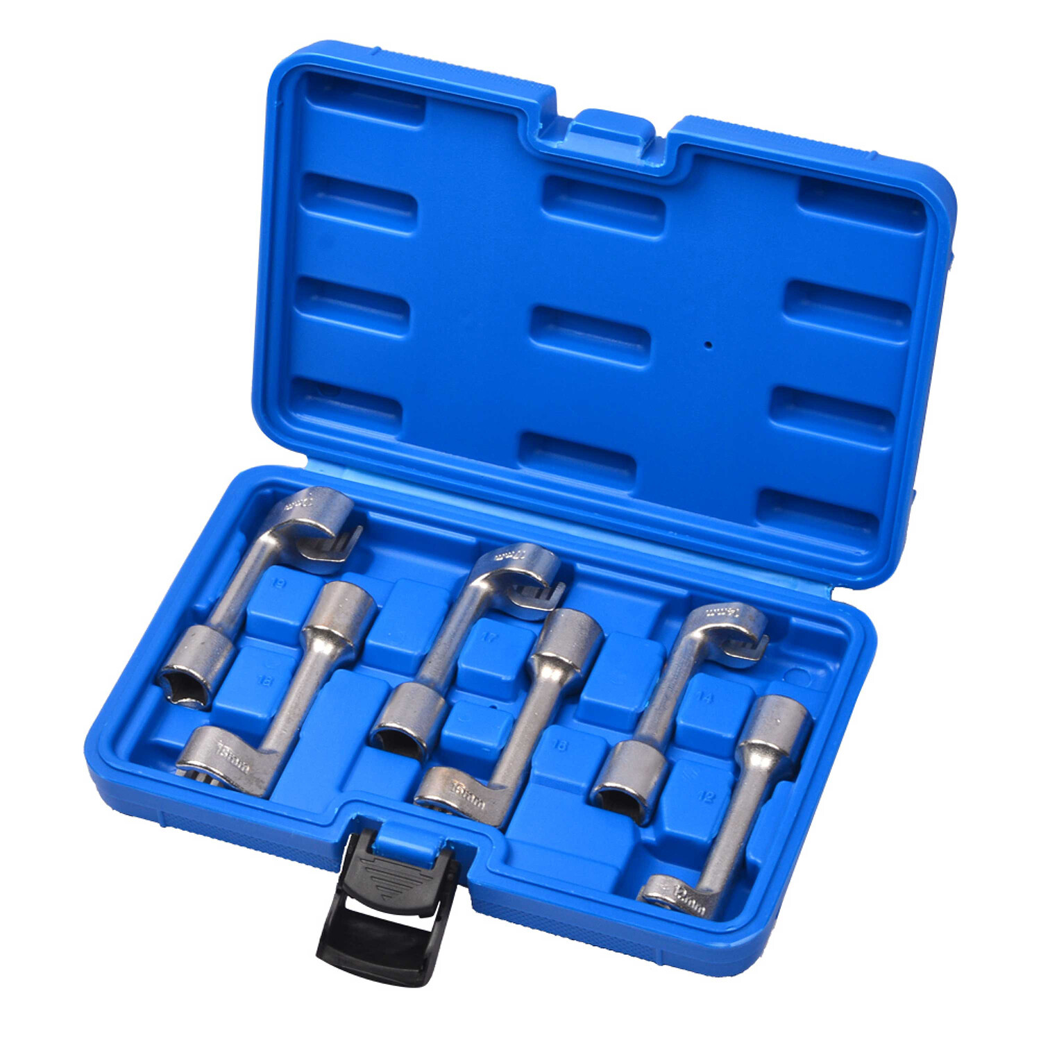 6pc Diesel Fuel Injector Line Injection Socket Wrench Spanner Tool Set ...