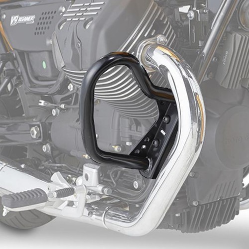 Engine guard Givi black crash bars Moto Guzzi V7 III Stone Night Pack ...