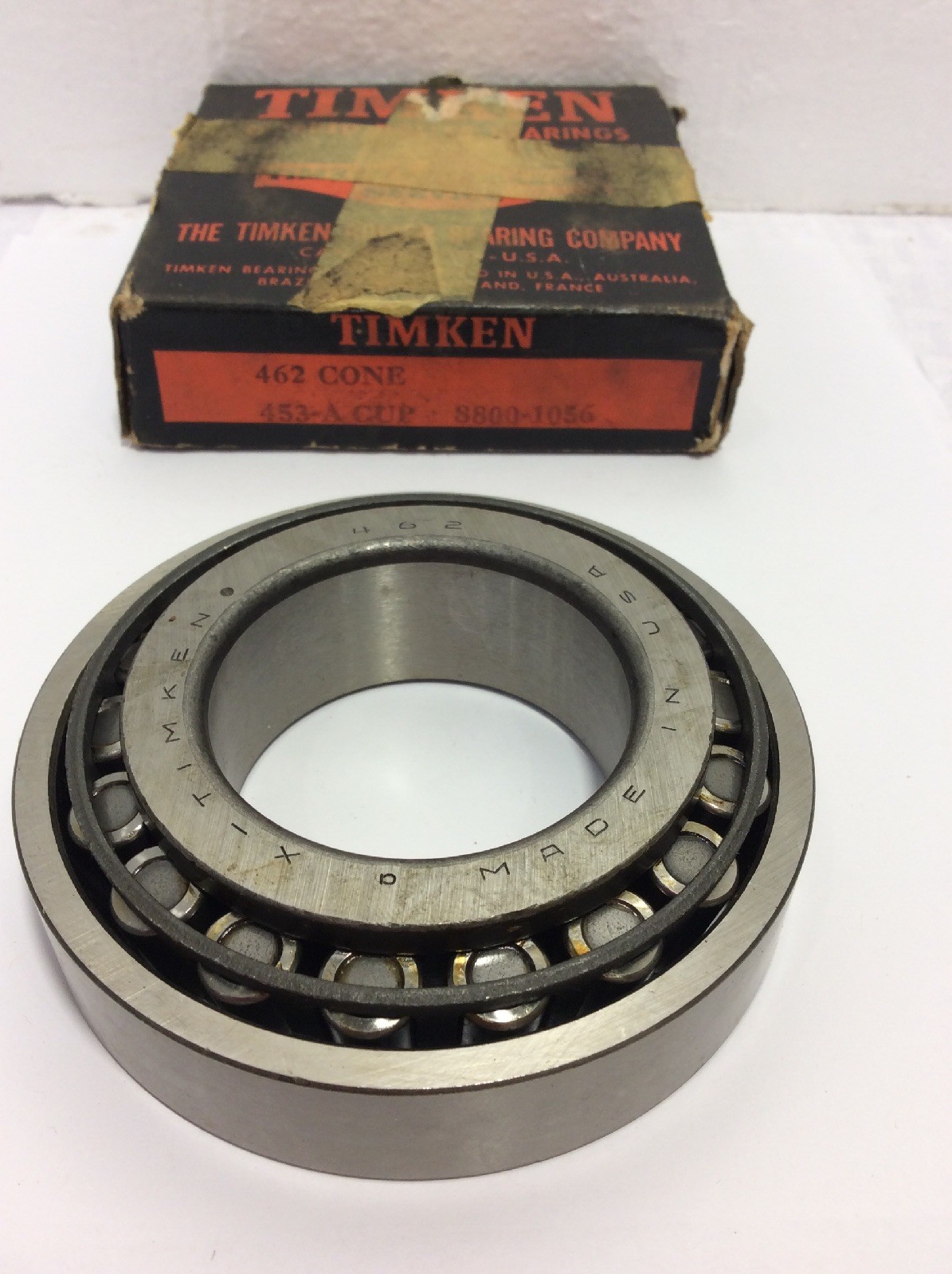 Timken 562 & 453-A Tapered Roller Bearing Cup and Cone | eBay