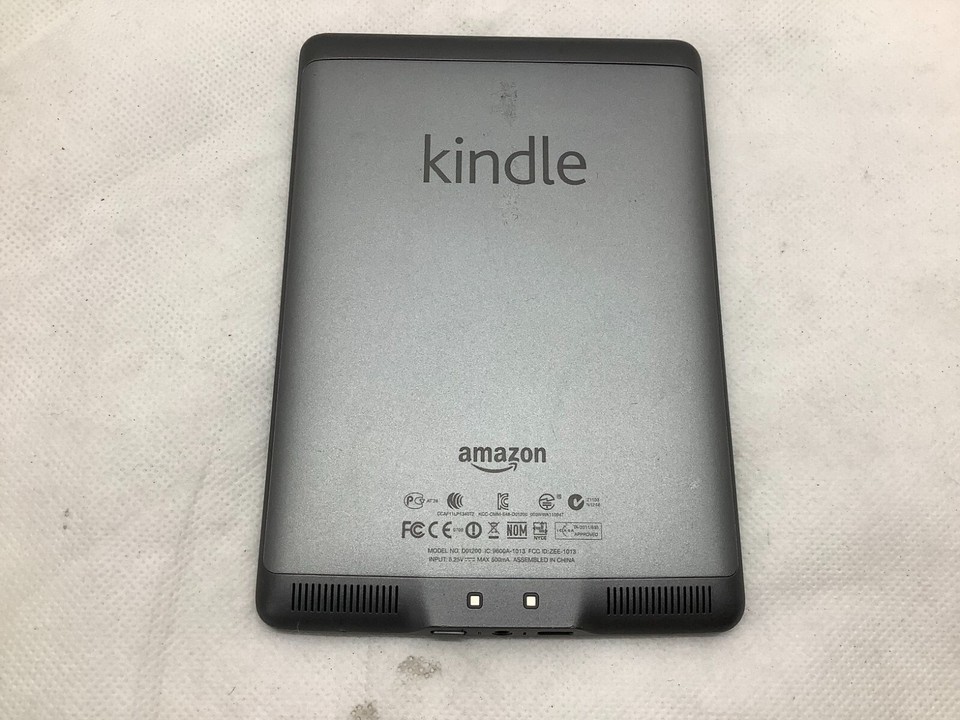 Amazon Kindle Touch D01200 eBook Reader 4th Gen 4GB Wi-Fi 6in Silver | eBay