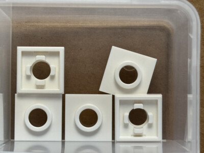 LEGO Parts - White Turntable 2 x 2 Square Base - No 27448 - QTY 5 | eBay