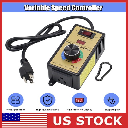Variable Speed 4000W Controller Electric Motor For Rheostat Fan Drill ...