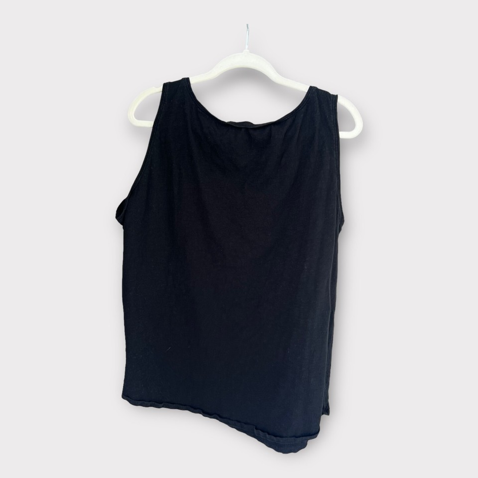 Eileen Fisher Womens Black Basic Tank Top Plus Sz 2X Everyday Classic | eBay