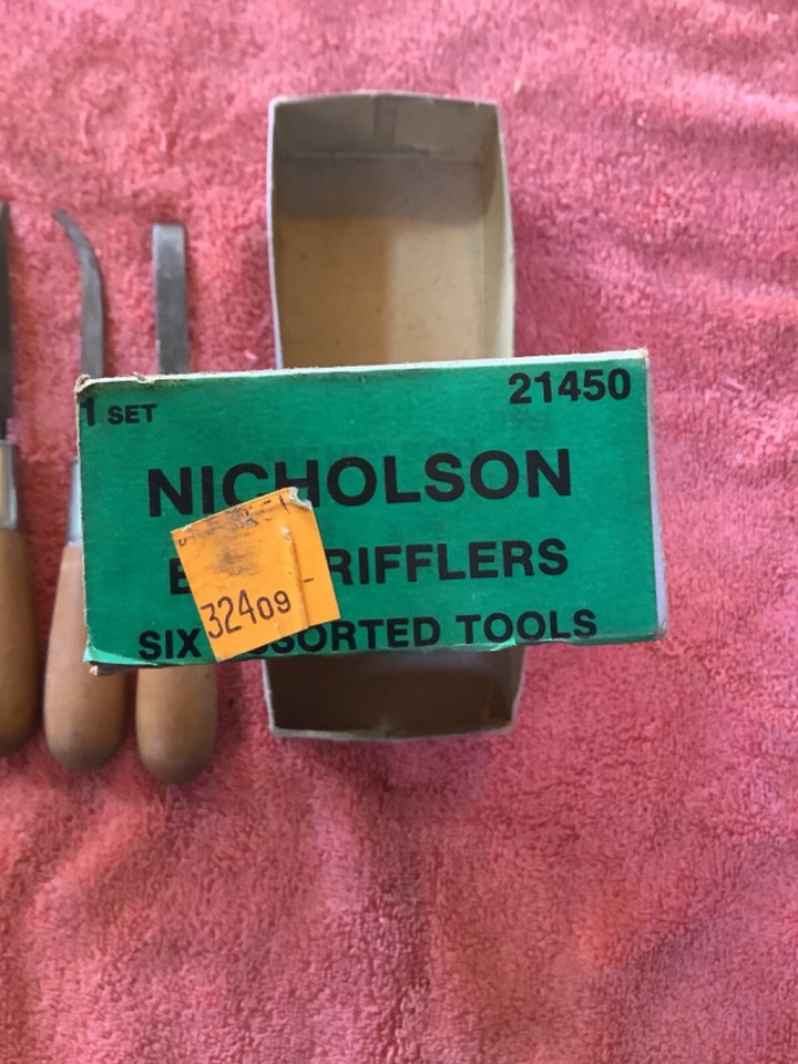 Vintage Nicholson Riffler set | eBay