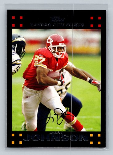 Larry Johnson 2007 Topps #77 Kansas City Chiefs C28 | eBay