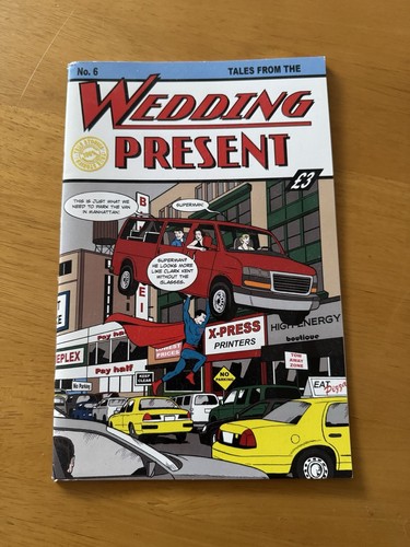 Tales From The Wedding Present Comic Book No.6 | Cinerama| Lee Thacker ...