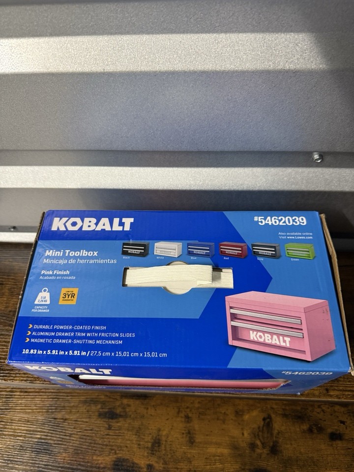 Kobalt Mini Tool Box - PINK | eBay