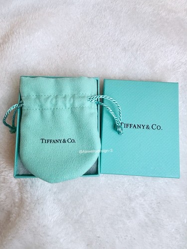 Tiffany & co. Empty blue Gift Box & jewelry pouch bag 2PC set - NEW | eBay