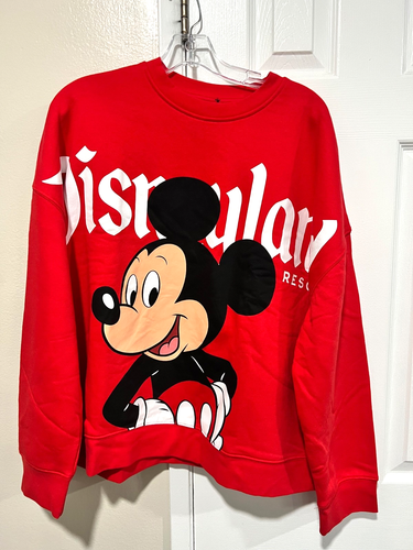 New with tags. Disneyland Resort Mickey Back to Front Print Pullover ...