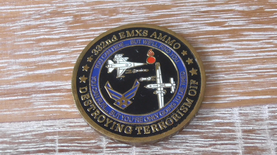 USAF 332nd Expeditionary Maintenance Squadron AMMO OIF Balad AB ...