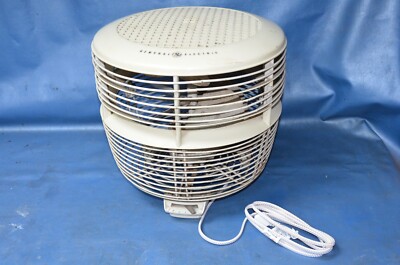 Vtg GE General Electric Hassock Updraft Room Fan 3 Speed 16" Tested New ...