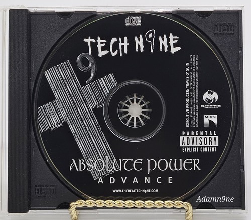 Tech N9ne: Absolute Power CD Advance Promo 2002 Strange Music Juggalo ...