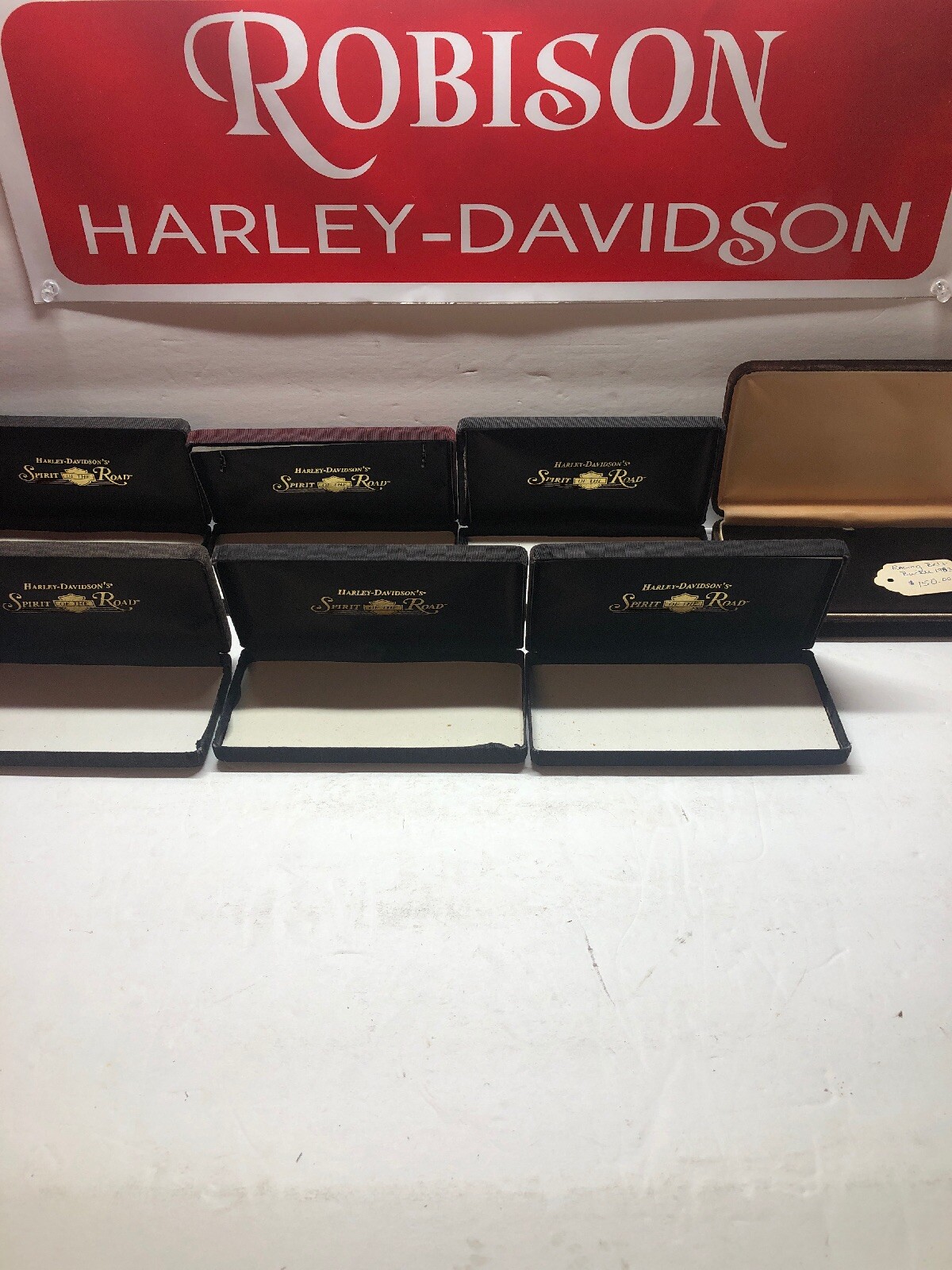 7 Harley-Davidson Jewelry Display Boxes “Spirit Of The Road” Robison HD ...