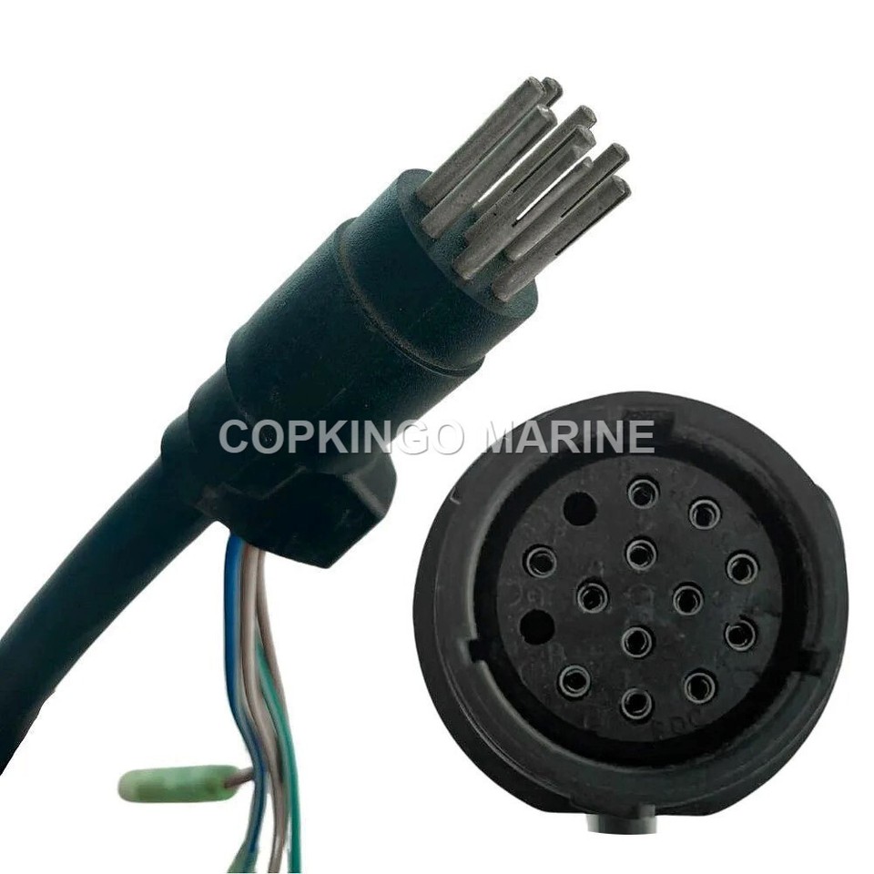 Adapter 8-pin Male To 14-pin Female 8FT for Mercury Outboard Motor 84 ...