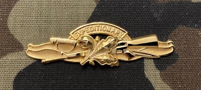 US NAVY EXPEDITIONARY WARFARE SUPPLY OFFICER BADGE; FULL SIZE | eBay