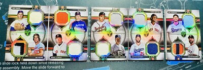 2024 Topps Triple Threads Deca Patch Relic Book Card 04/10 *Starting ...