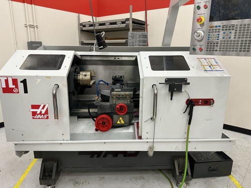 HAAS LATHE TL-1 RUNS ON SINGLE PHASE POWER OR THREE PHASE MANUAL AND ...