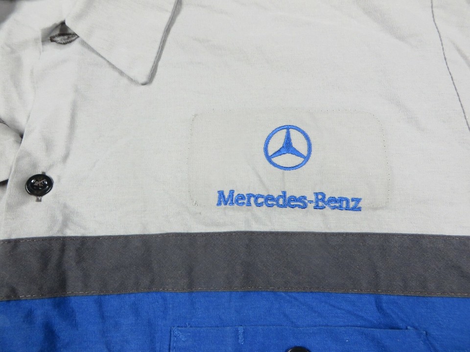 Red Kap Mechanic Technician Uniform Mens Work Shirts Automotive ...