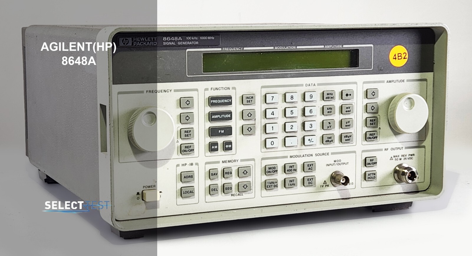 AGILENT (HP) 8648A 100 kHz - 1 GHz SIGNAL GENERATOR ****LOOK**** (REF ...