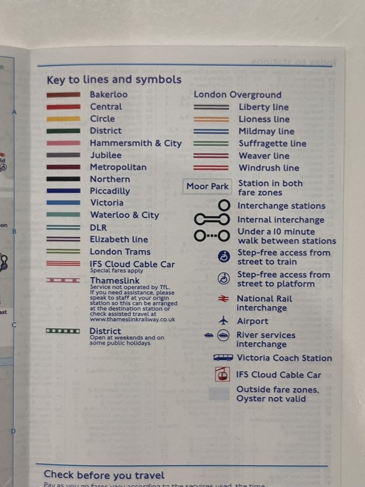 NEW! Overground Lines / V2 (3x) TFL London Underground Tube Map ...
