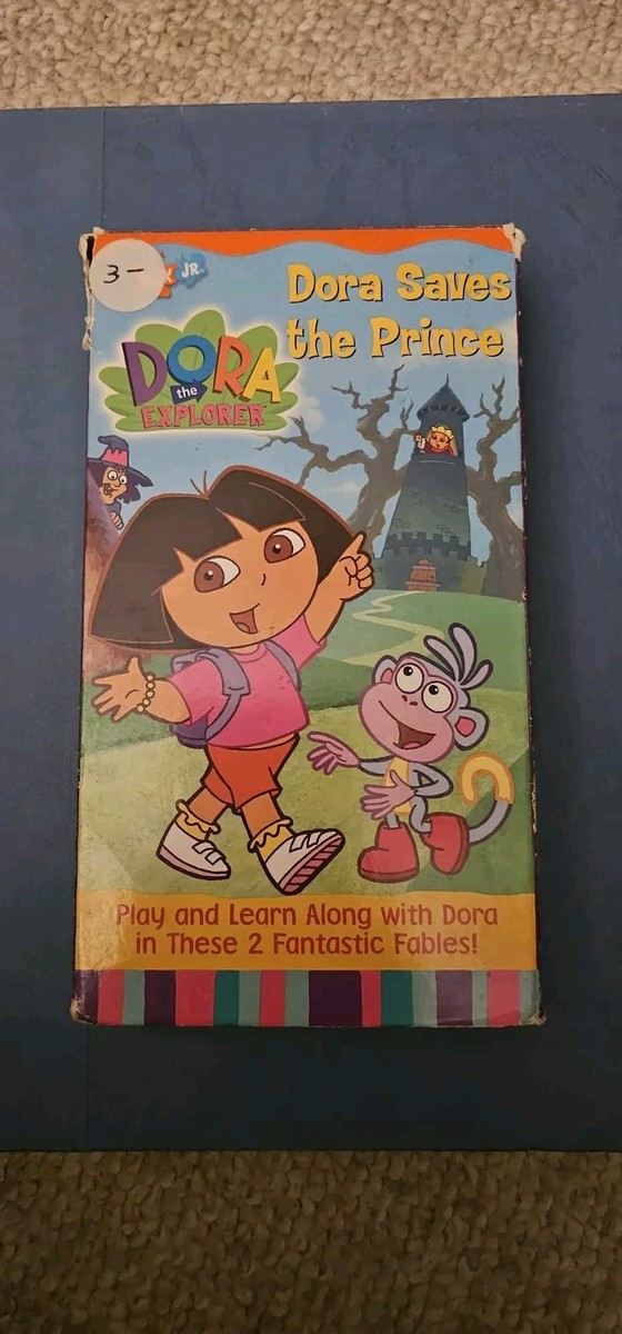 Dora The Explorer Dora Saves The Prince Vhs Dora The Explorer Vhs