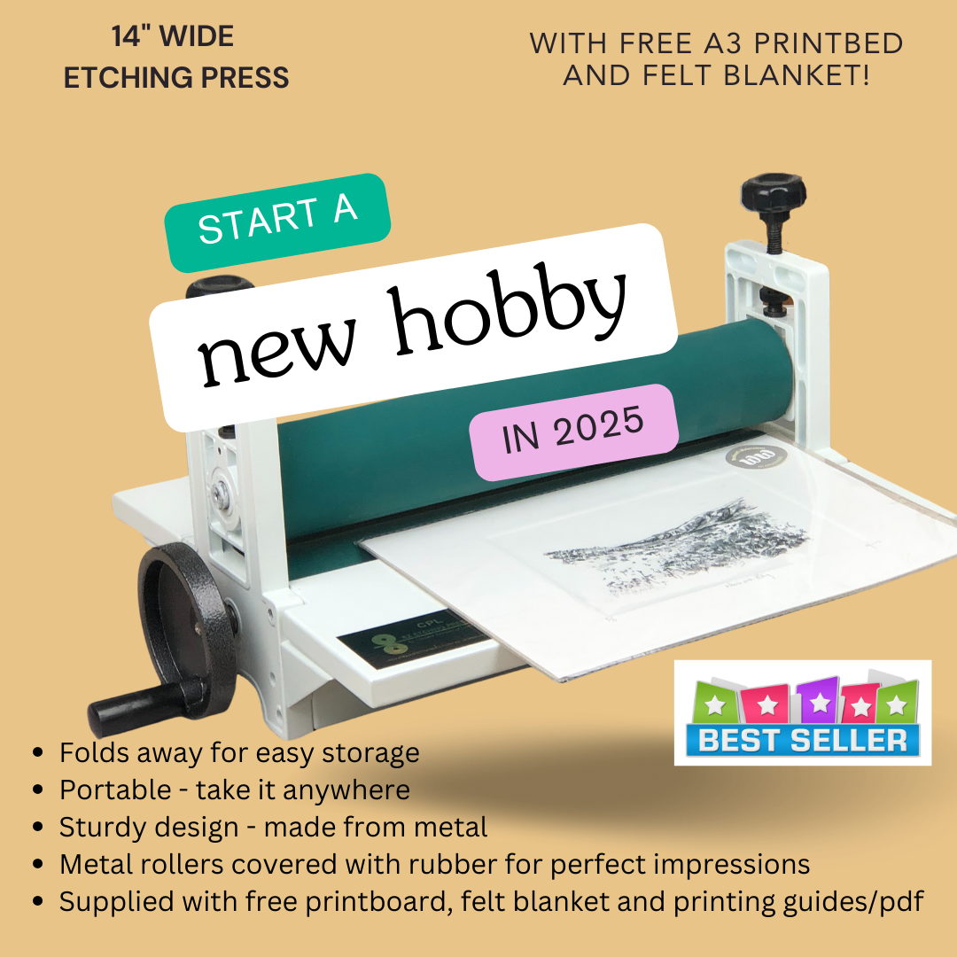 Relief Printing Press Relief Block Press Etsy