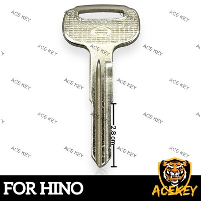 Blank Key For HINO 2005-2020 145 165 185 238 258 268 308 338 358 NON ...