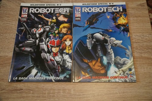 LOT de 2 COMICS - "WILDSTORM SPECIAL - ROBOTECH" N°3 et 4 - TBE | eBay