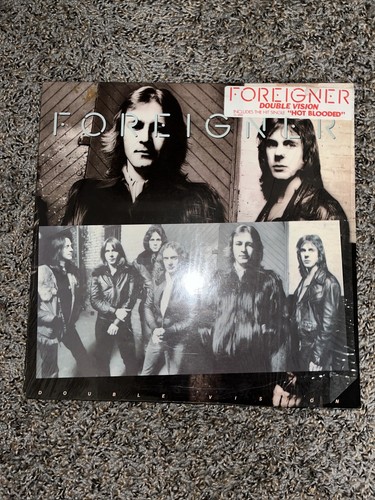 Foreigner ‎– Double Vision Vinyl LP **1st Print Cover Variation #1 ...