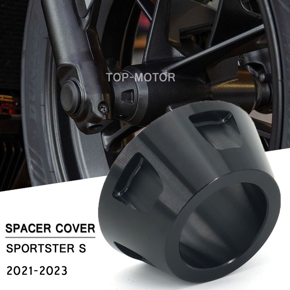 For Harley Sportster S 1250 Spacer Front Right Wheel Spacer Axles Fork ...