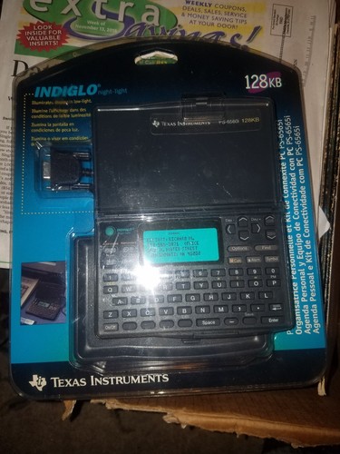 Texas Instruments Personal Organizer & PS-6155i PC Connectivity Kit ...