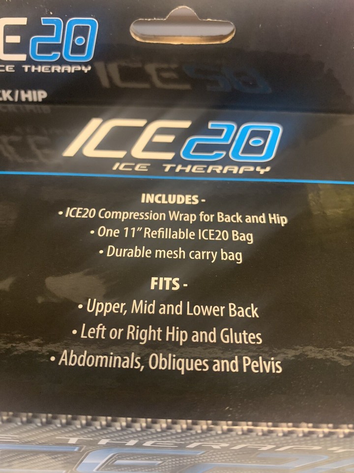 ICE20 Compression Ice Pack System, Back/Hip | eBay