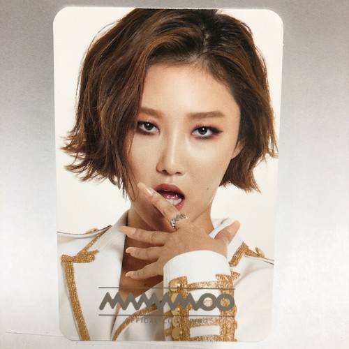 Mamamoo Hwasa Official Special Logo Ring Ver1 Photocard Photo Card Kpop ...