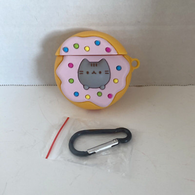 Donut with Cat Airpod Proctive Case with Clip | eBay