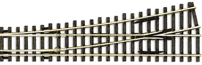 Peco On30 Code 100 Medium Radius Turnout Streamline Left Hand ...