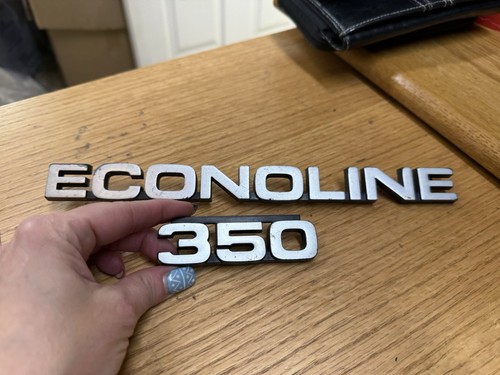 92-96 Ford Econoline 350 Van Emblems OEM 1992-1996 | eBay