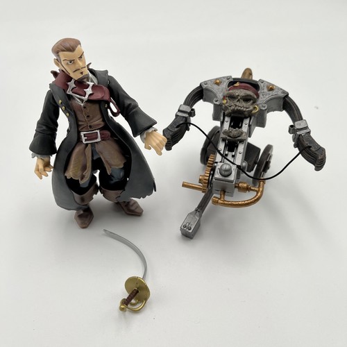 Year 2008 Pirates of the Caribbean Swashbucklers 5"Figure-Deluxe WILL ...