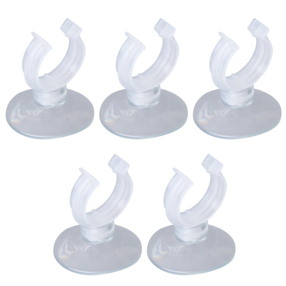 5 Pcs Fish Tank Hose Tube Holder Water Pipe Support Clips Aquariums ...