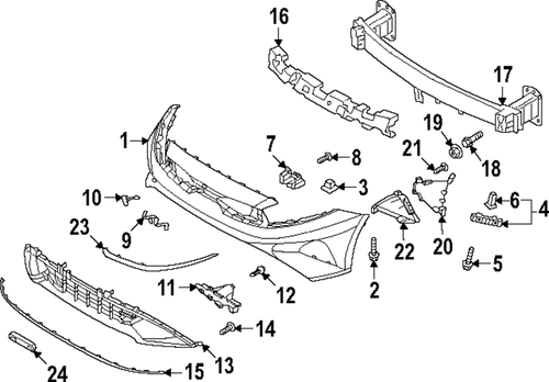 Genuine Kia Center Bracket 865B1-M7500 | eBay