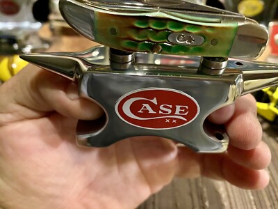 Case XX USA Double Horn Anvil Knife Display With Magnets No Knife 4 1/2 ...