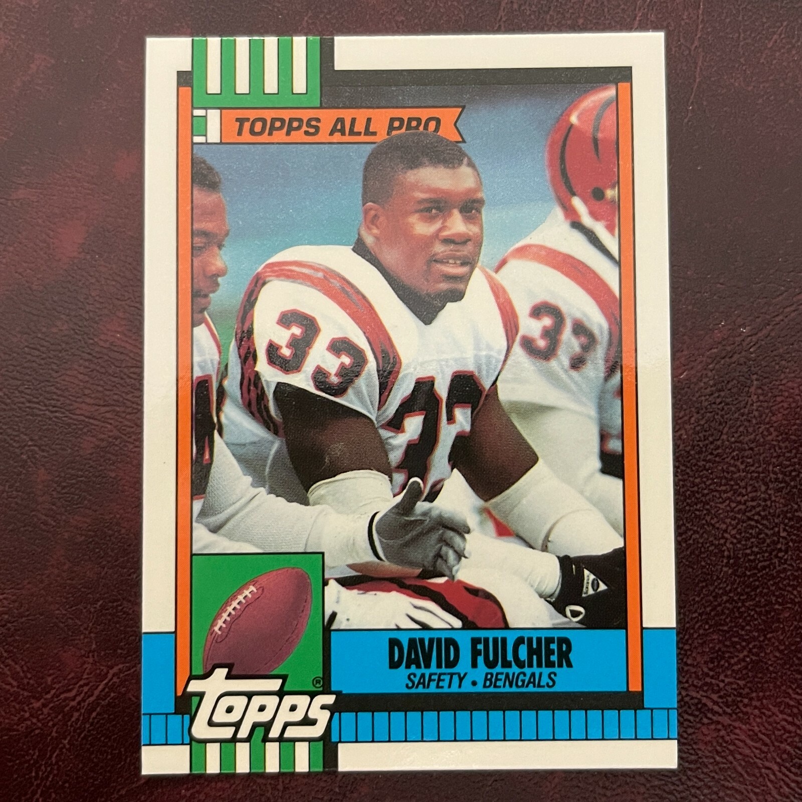 1990 Topps TIFFANY Set DAVID FULCHER #273 BENGALS ** MINT ** HIGH GRADE ...