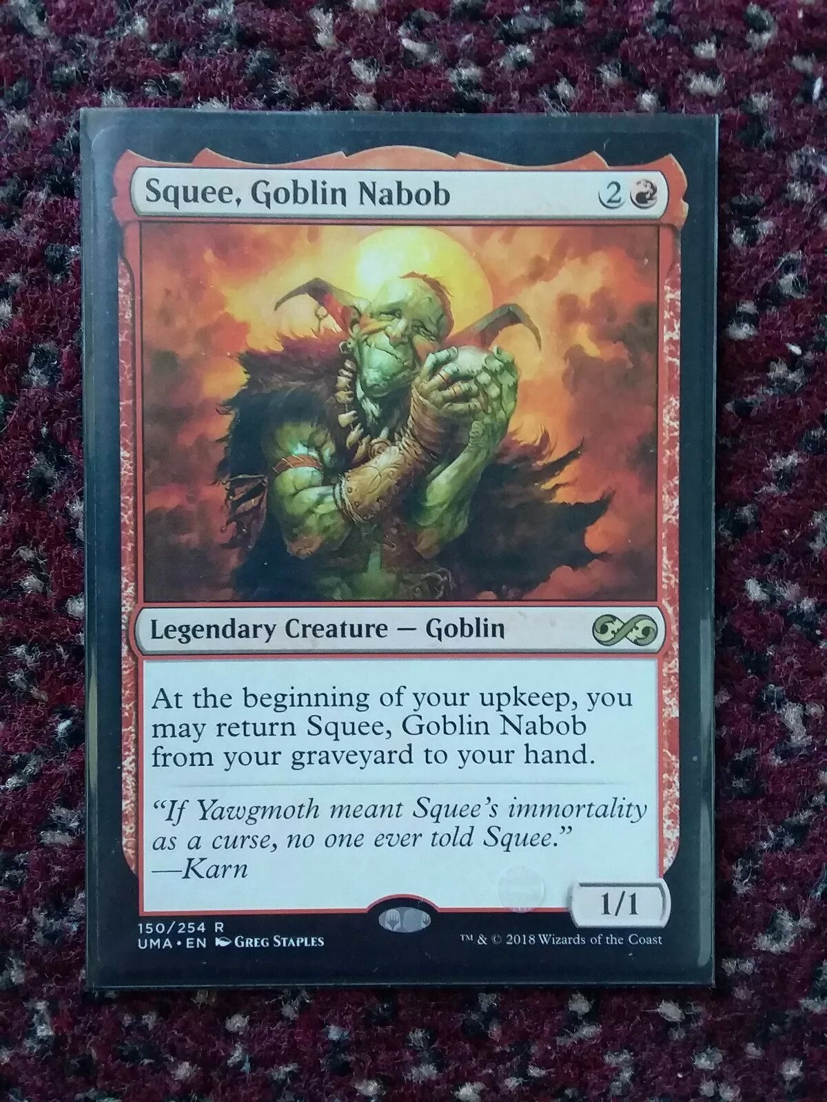 Squee, Goblin Nabob UMA Rare | eBay Australia