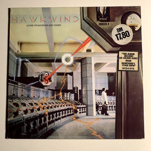 9124 012 & Hawkwind Quark, Strangeness And Charm Cover NM- Vinyl M 1977 ...