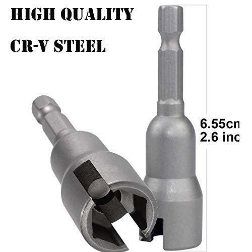 PAGOW HD17921 Hurricane Wing Nut Driver - Wingnut Drill Bit Socket Tool ...